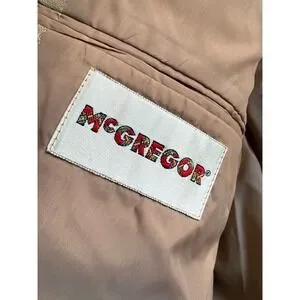 McGregor | Suits & Blazers | Mcgregor Bagpiper Mens 4r Camel Tan Wool ...